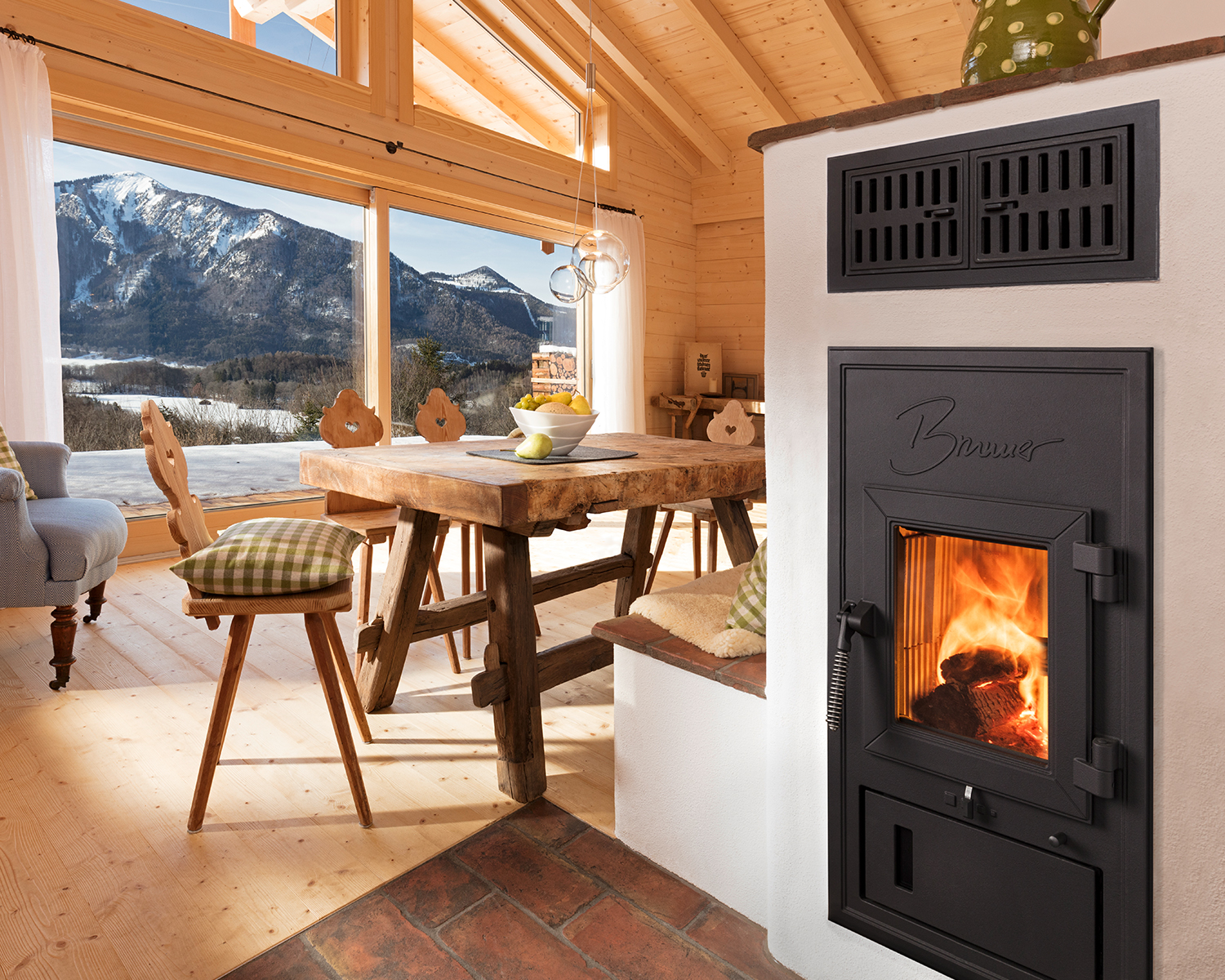 Kachelöfen von BRUNNER - Die Klassiker der Holzfeuerstätten