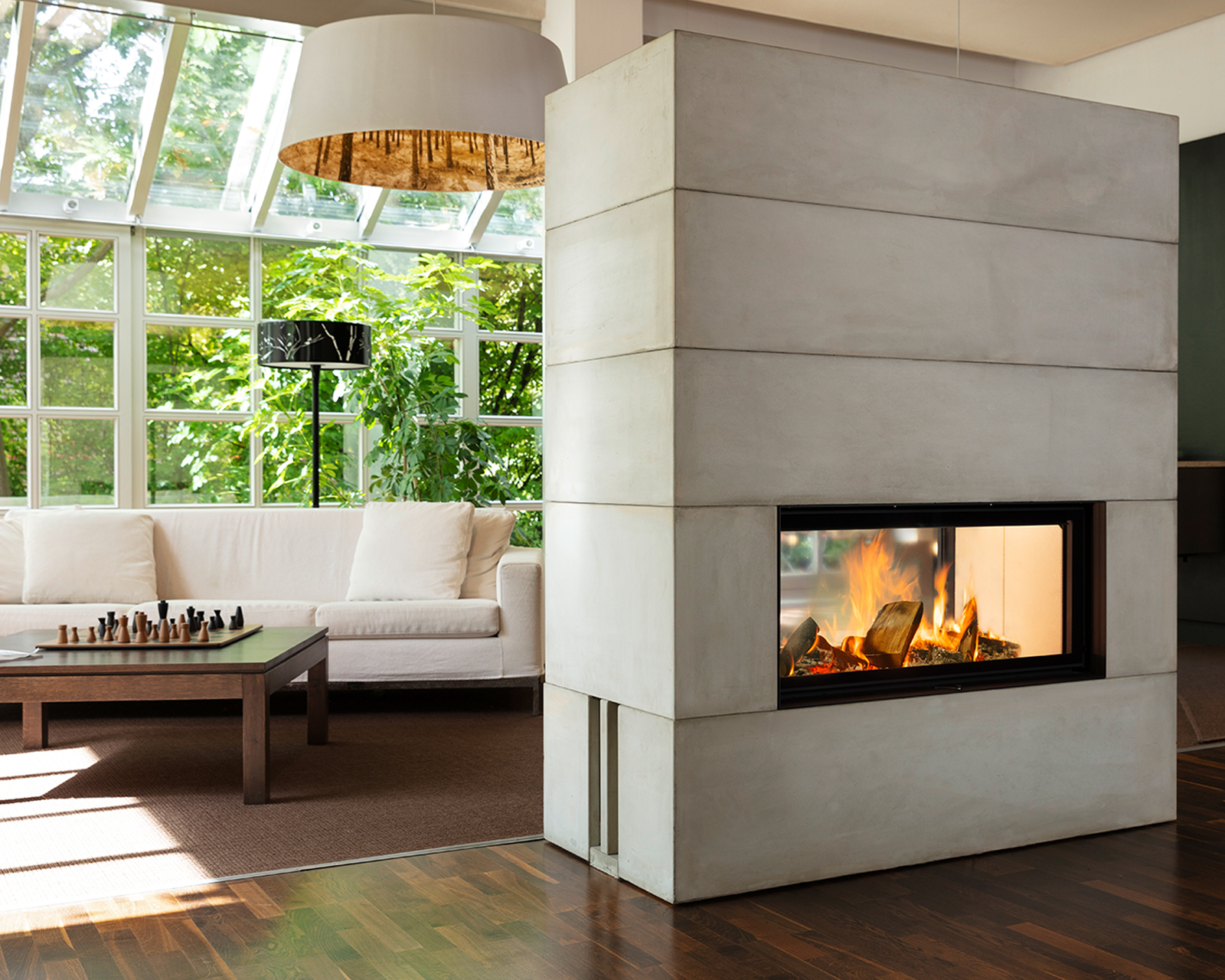 System fireplace tunnel BSK 06 in architecture format 45/101